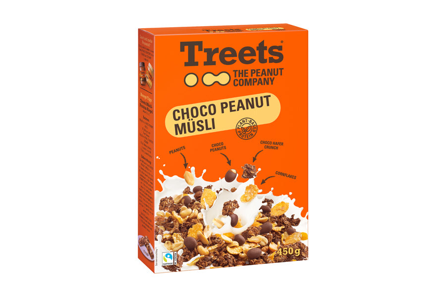 Treets Schoko Peanut Müsli – Gummi Bären Land