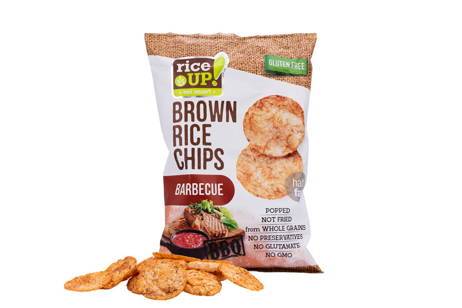 Brown Rice Chips Barbecue – Gummi Bären Land