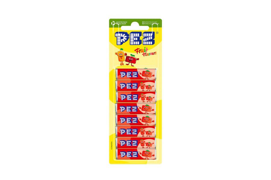 PEZ Blister Bonbons Erdbeere – Gummi Bären Land