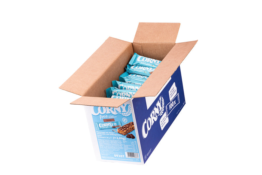 Corny free Müsliriegel Schoko, 100 Stück – Gummi Bären Land
