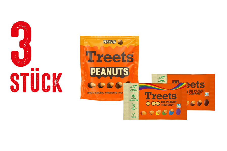 Treets Peanuts Vorteils-Bundle – Gummi Bären Land